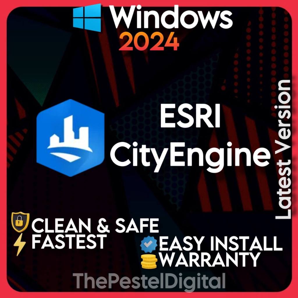 ESRI CityEngine Lifetime Full Version | Windows | 2024 | Shopee Malaysia