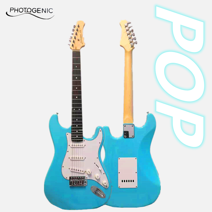 PhotoGenic Electric Guitar Stratocaster ST Guitar Rosewood Fretboard ...