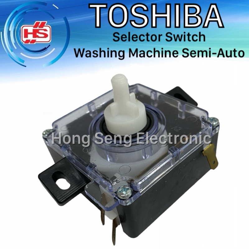 TOSHIBA VH-85MM VH-95MM 3 Pin Selector Switch Washing Machine Semi ...