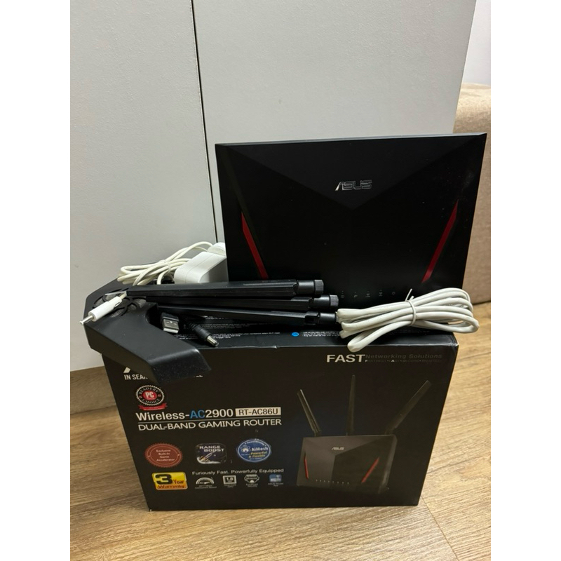 Asus AC86U Router + Fan Router (USED) | Shopee Malaysia