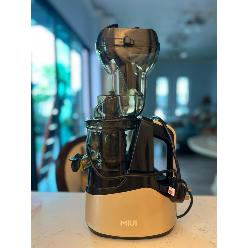 MIUI Slow juicer Cold press 7 level slow masticating juice extractor ...