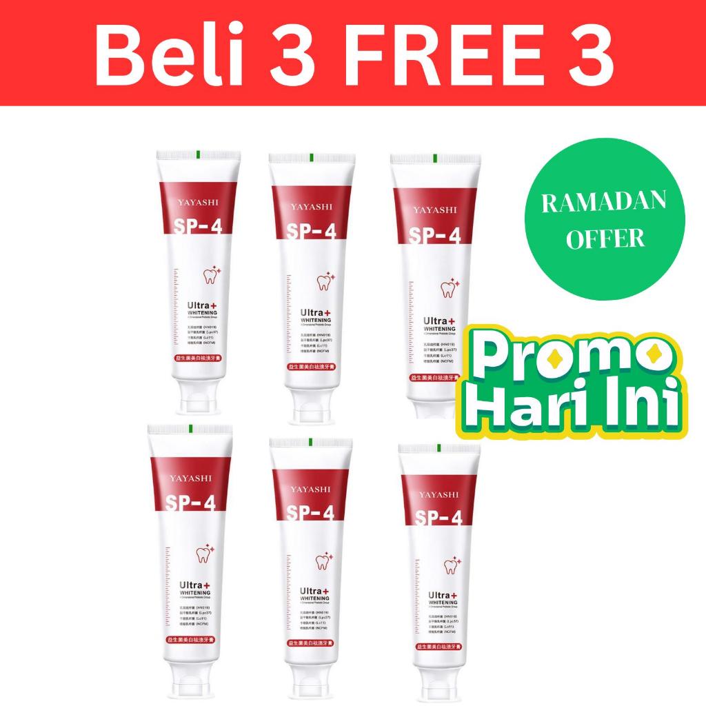 Bau melati SP4 enzim pemutih gigi probiotik jerung ubat gigi untuk ...