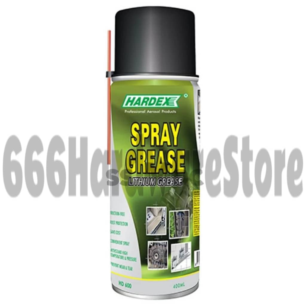 HARDEX SPRAY GREASE - LITHIUM GREASE 400ml | Shopee Malaysia