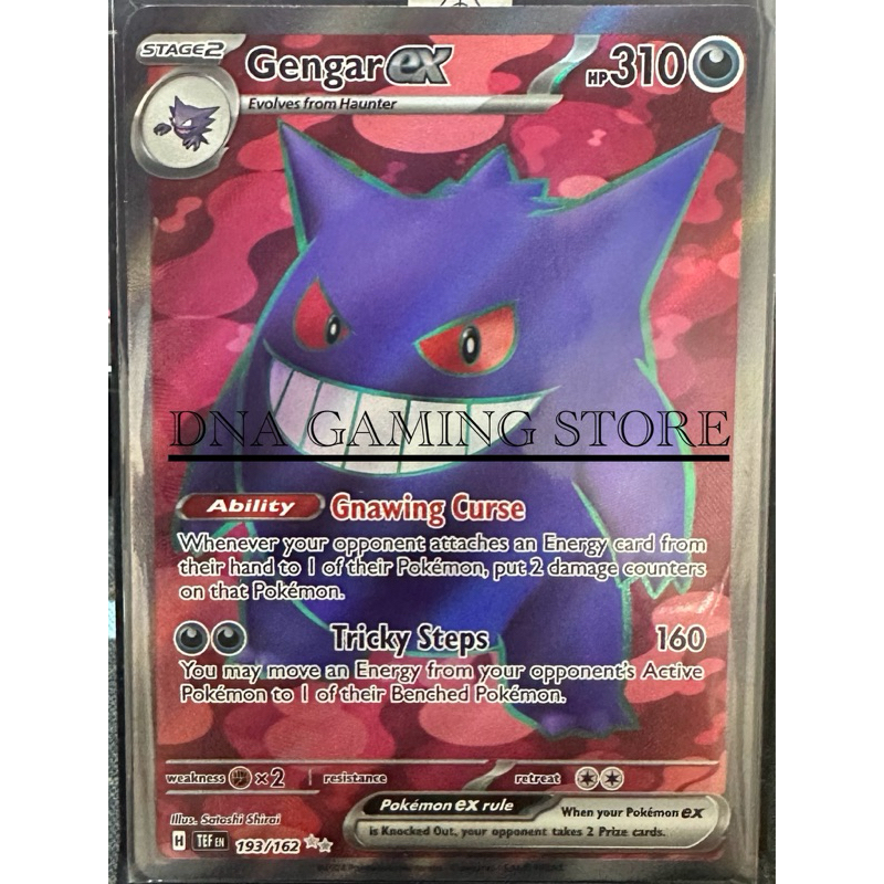 POKEMON TCG : TF GENGAR EX FA 193/162 | Shopee Malaysia