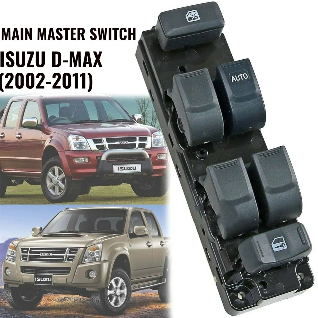 Isuzu Dmax D-Max 2002 Year Power Window Main Master Switch Pintu Cermin ...