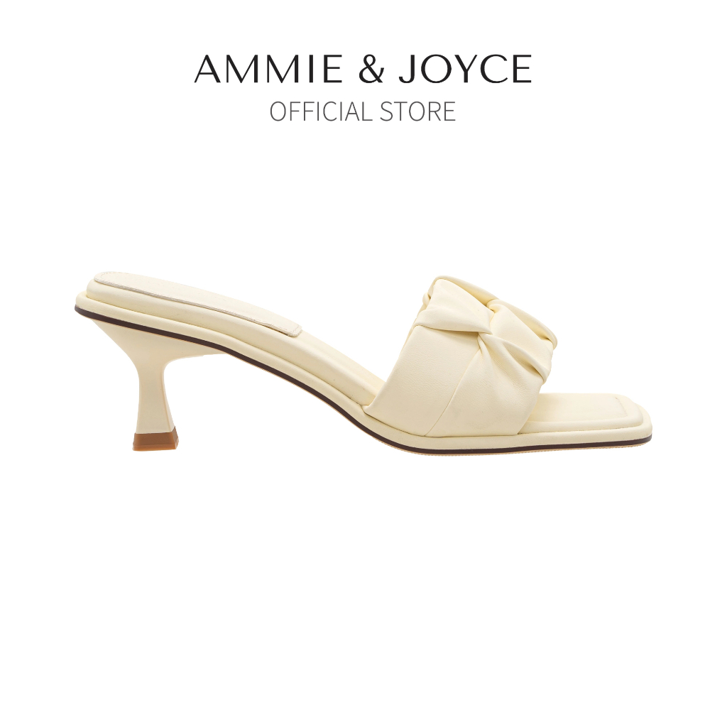 AMMIE & JOYCE Wind Heels Ladies Women Shoes (White) | Shopee Malaysia