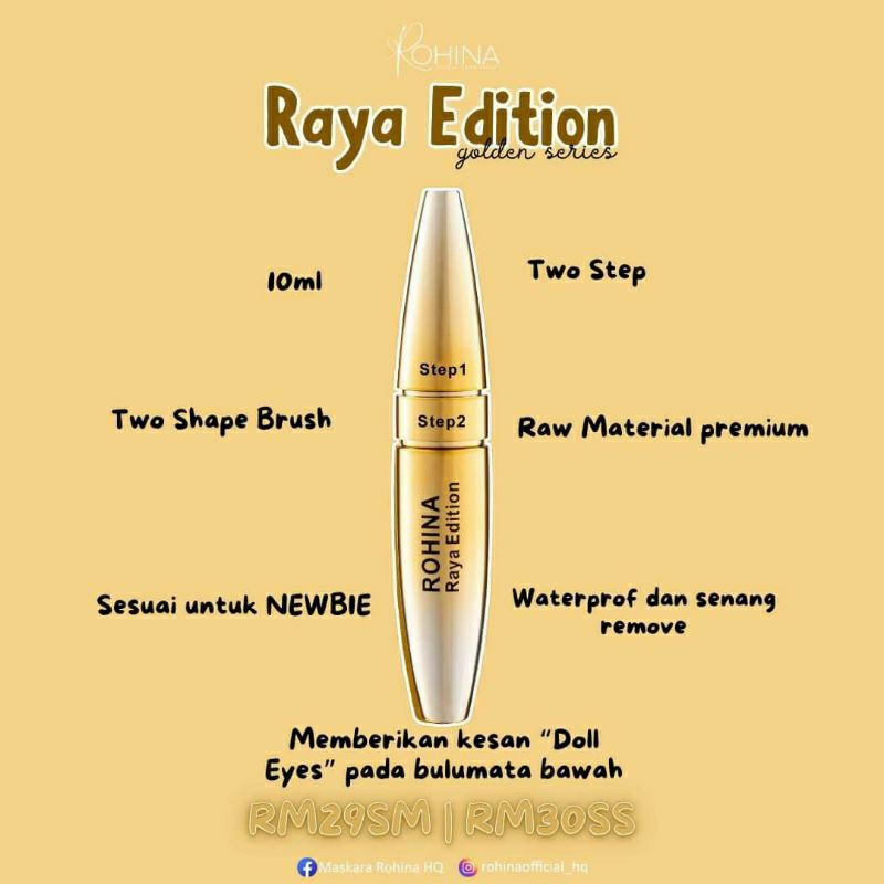 ROHINA RAYA EDITION GOLD 🔥 | Shopee Malaysia