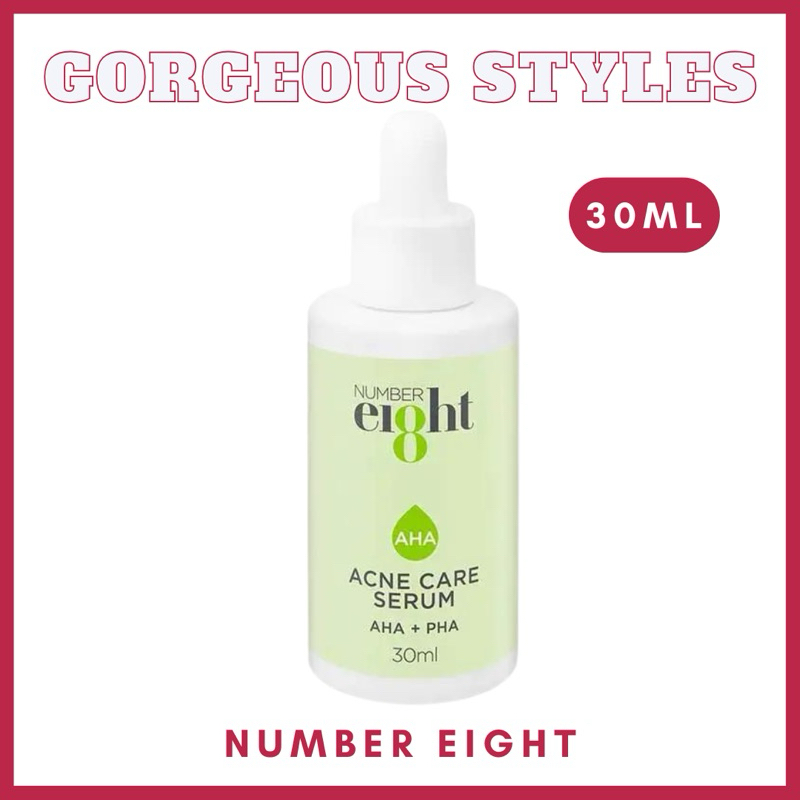 READY STOCK ️ NUMBER EIGHT Acne Care Serum - AHA + PHA 30ml | Shopee ...