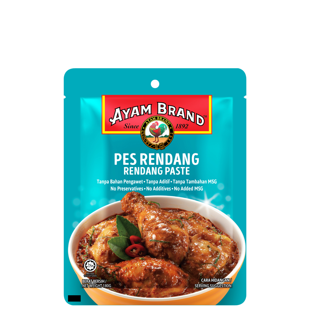 AYAM BRAND Pes Rendang Paste 180g Pack | Shopee Malaysia