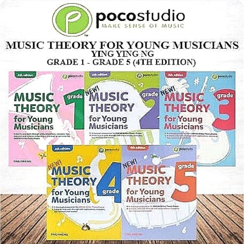 Music Theory For Young Musicians : Grade 1 ~ 5 (3RD/4TH Edition) #Music ...