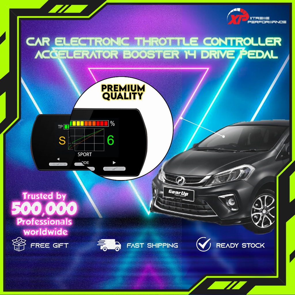 Car Electronic Throttle Controller Accelerator Booster 14 Drive Pedal ...