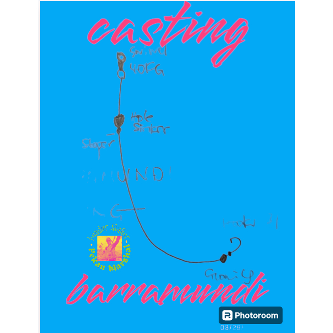 PERAMBUT CASTING SIAKAP, JENAHAK,KACI DAN KERAPU KOLAM, MUARA, BAWAH ...