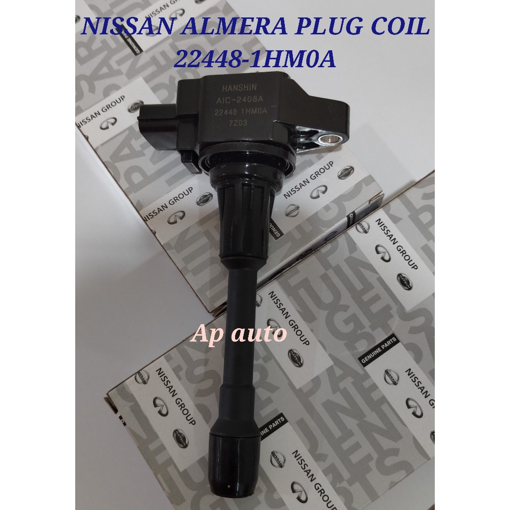 ORIGINAL NISSAN ALMERA N17 IGNITION PLUG COIL 22448-1HM0A | Shopee Malaysia