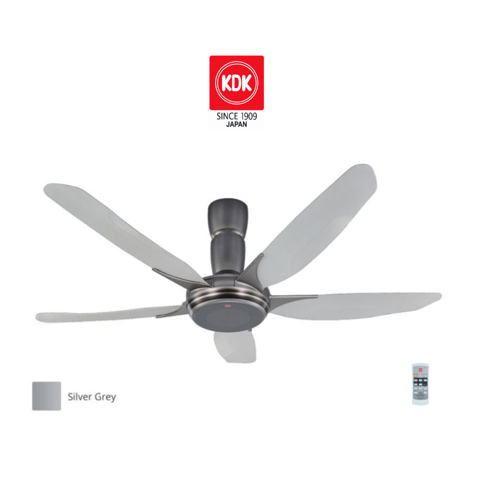 KDK 60'' 5 Blades V Touch Remote Ceiling Fan (150cm/ 60″) | K15Y2 ...