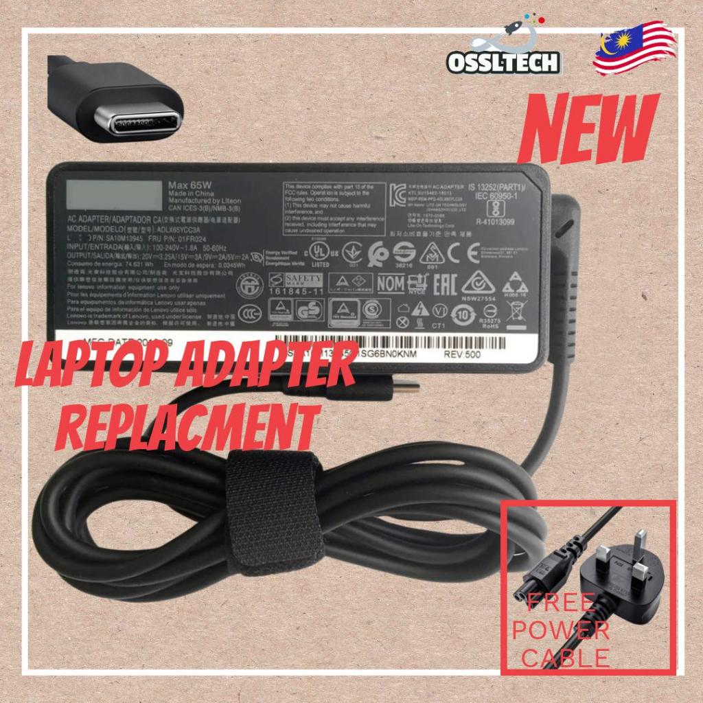 LENOVO THINKPAD L14 T14 E14 K14 GEN 1 GEN 2 GEN 3 GEN 4 TYPE C 45W / 65W / 90W adapter | Shopee ...