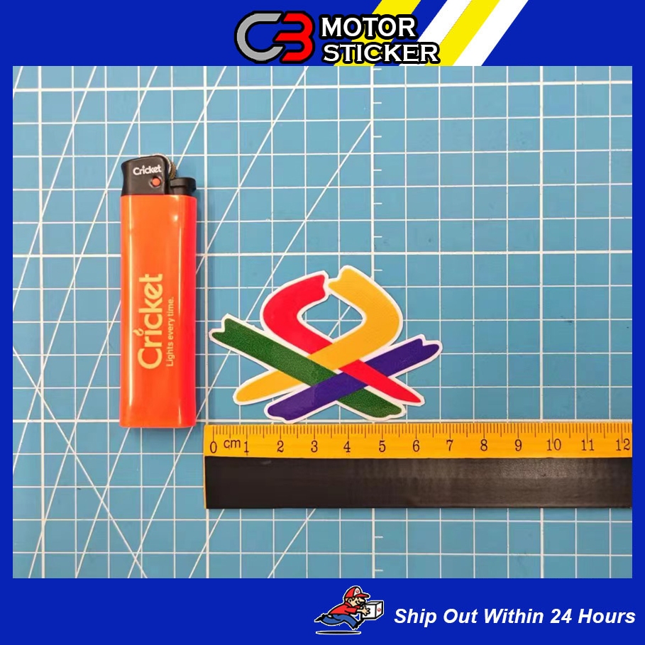 STICKER ESR KISS SOFEA BENETTON ECU BLACK DOG STP BELL SHELL MALAYSIA ...