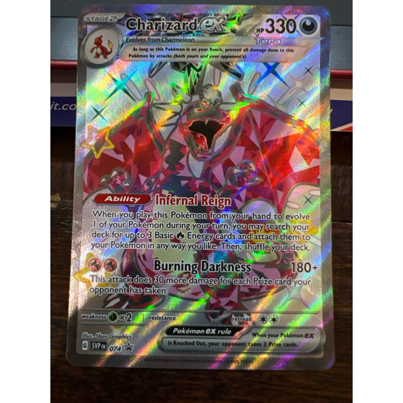 Pokemon Tcg - Charizard Ex 074 promo | Shopee Malaysia