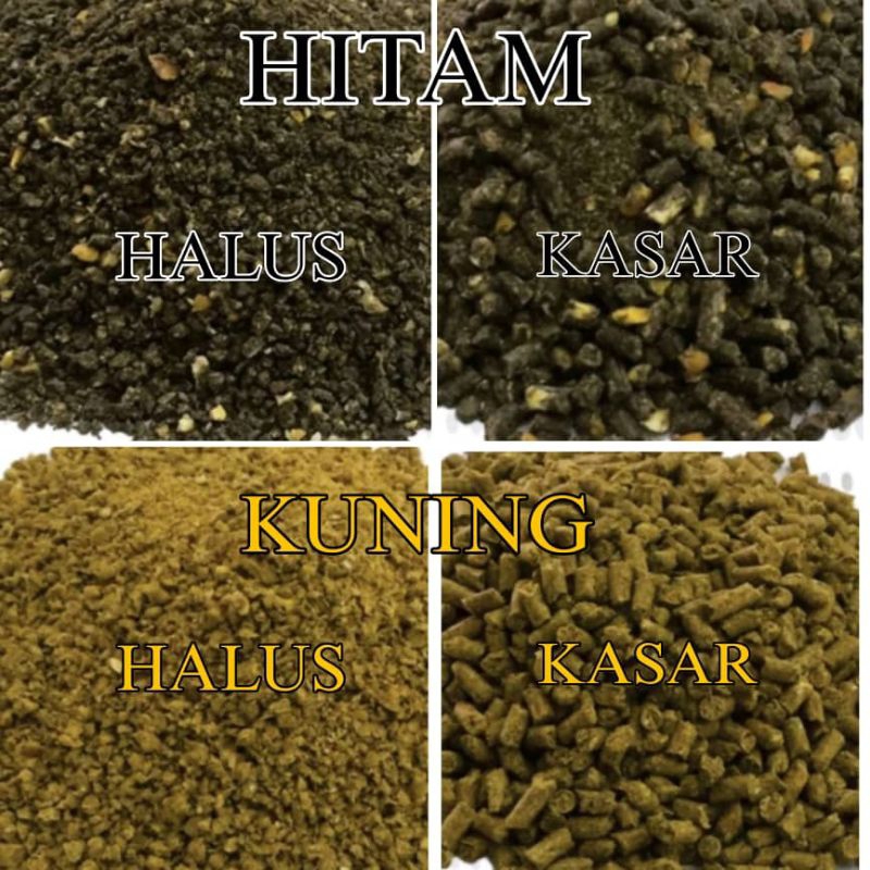 Dedak Makanan Ayam Kasar Berkualiti Tinggi/Chicken/ Umpan ikan. 500G ...