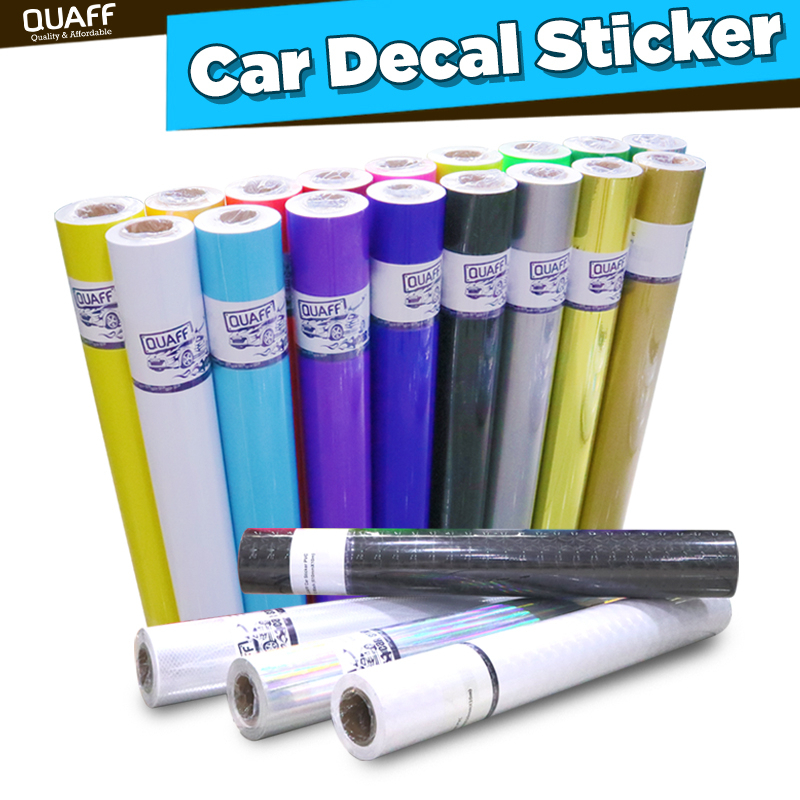 QUAFF Car Sticker 12 in x 10 m Sticker Vinyl Wrap Decal Decals ...