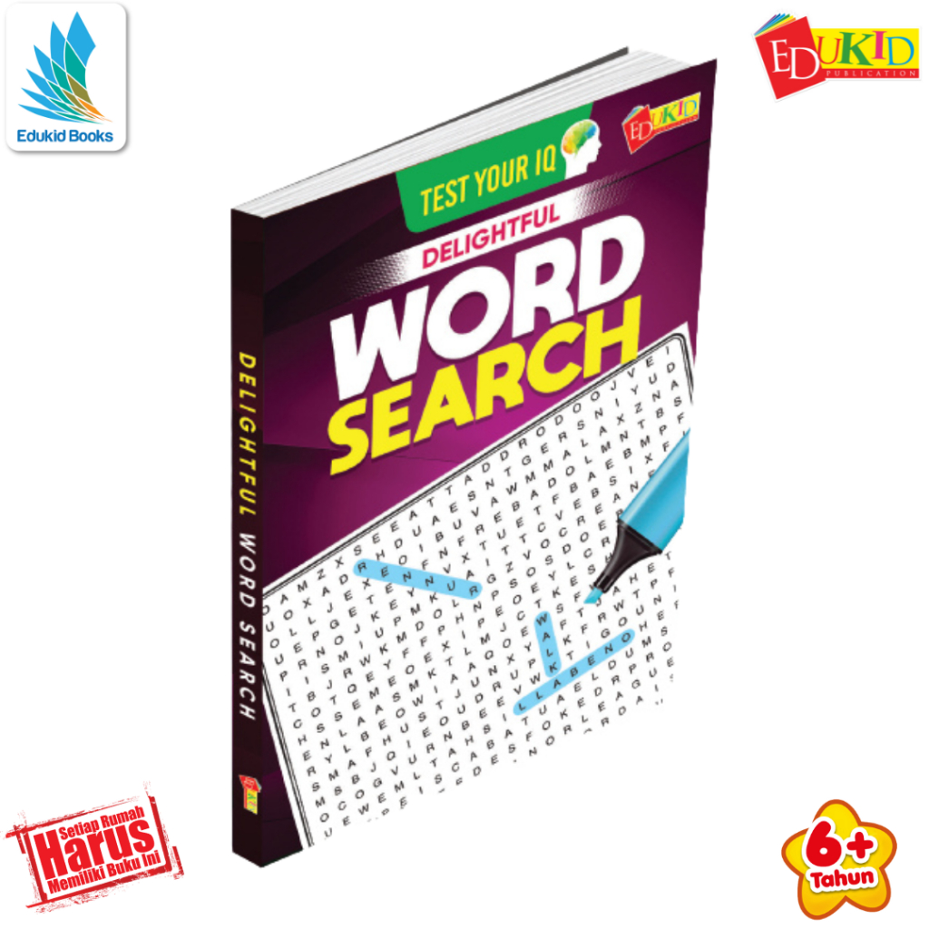 Word Search - Test Your IQ Delightful Word Search - Finding Words ...