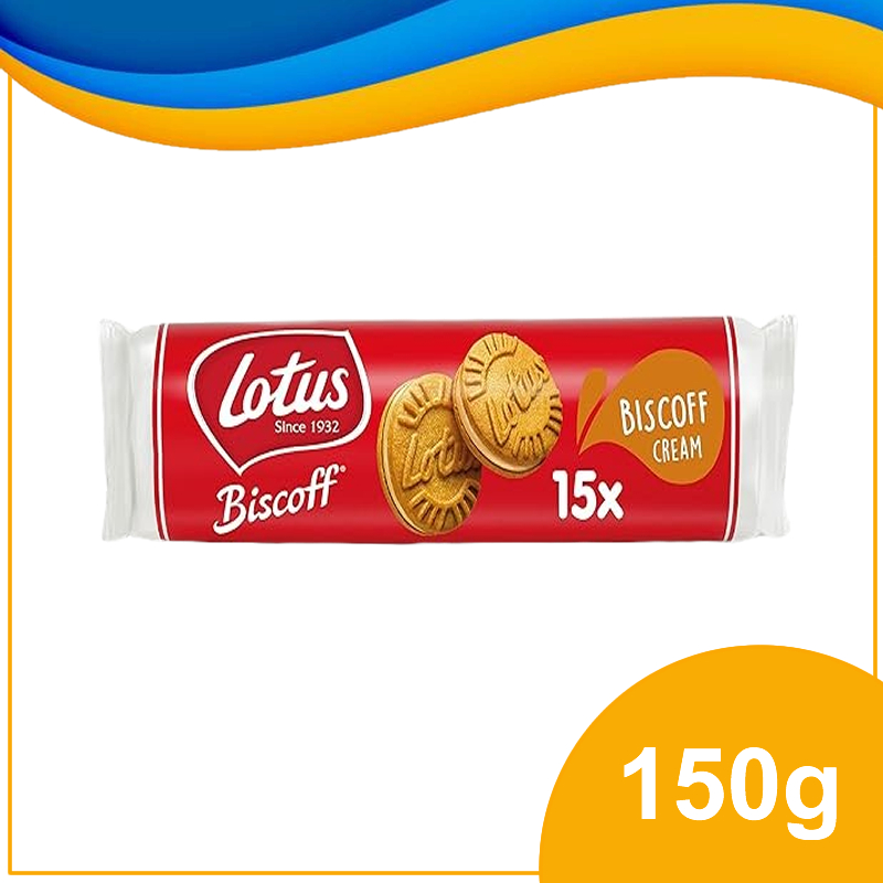 Lotus Biscoff Sandwich Cookies Biscoff Cream 150g | Shopee Malaysia