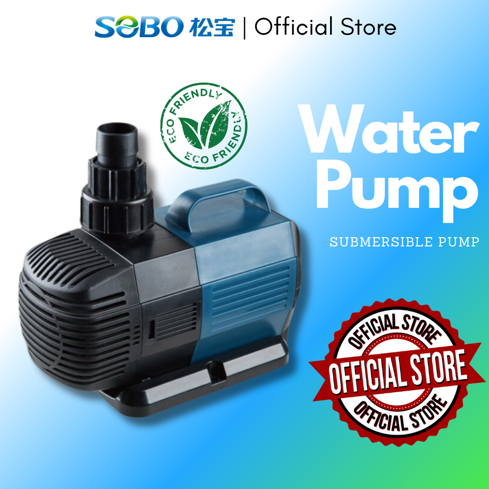 SOBO Aquarium Water Pump ECO Amphibious Energy Saving BO-2000a BO-5800A ...