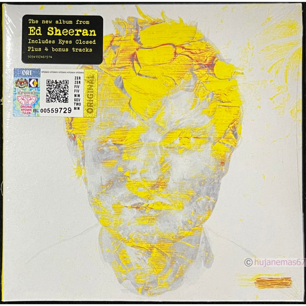 ED SHEERAN - Subtract (-) 2023 WARNER MUSIC DELUXE GERMANY Edition Gatefold Softpak CD + 4 Bonus ...