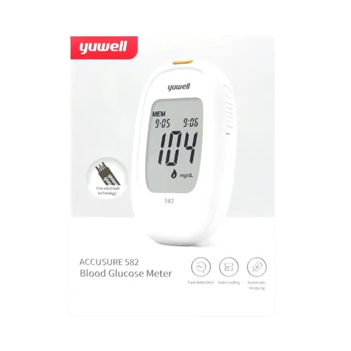 YUWELL BLOOD GLUCOSE METER ACCUSURE 582 | Shopee Malaysia