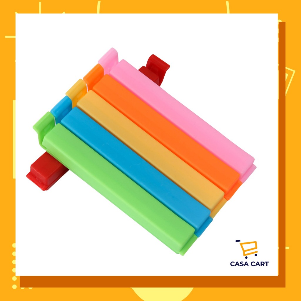 CASA CART Beg Pengedap Pengapit Plastik Klip Makanan Pengedap Dapur Isi ...