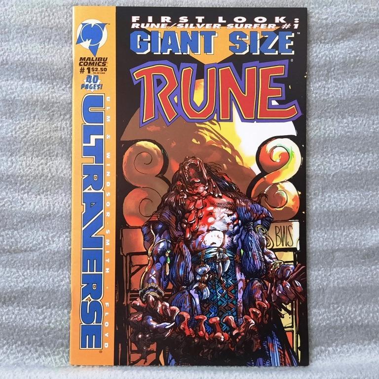 Giant Size Rune #1 (One-Shot) Malibu/Ultraverse Comics (I-P) Barry ...