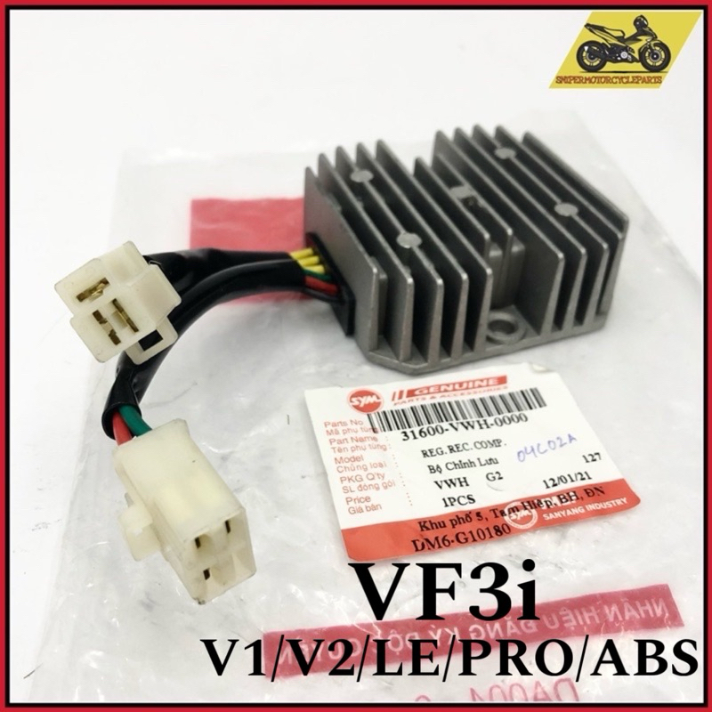 [100% ORI] SYM VF3 VF3i LE ABS PRO V1 V2 RECTIFIER REGULATOR KATAP ...