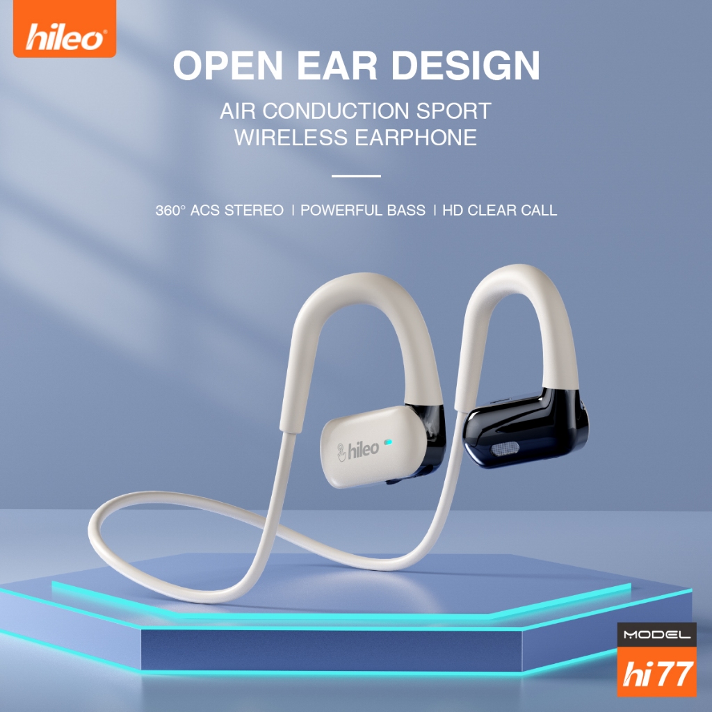 hileo hi77 ENC Noise Cancellation Sweat-proof Over-Ear Open-Ear Air ...