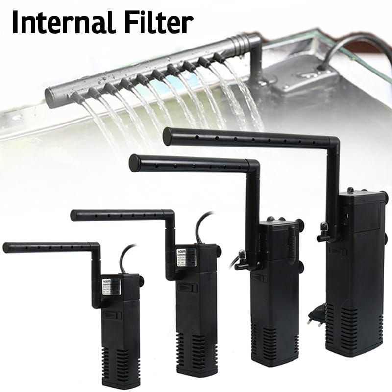 M'sia Stock Aquarium Internal Filter 3 in 1 Submersible Oxygen Filter ...