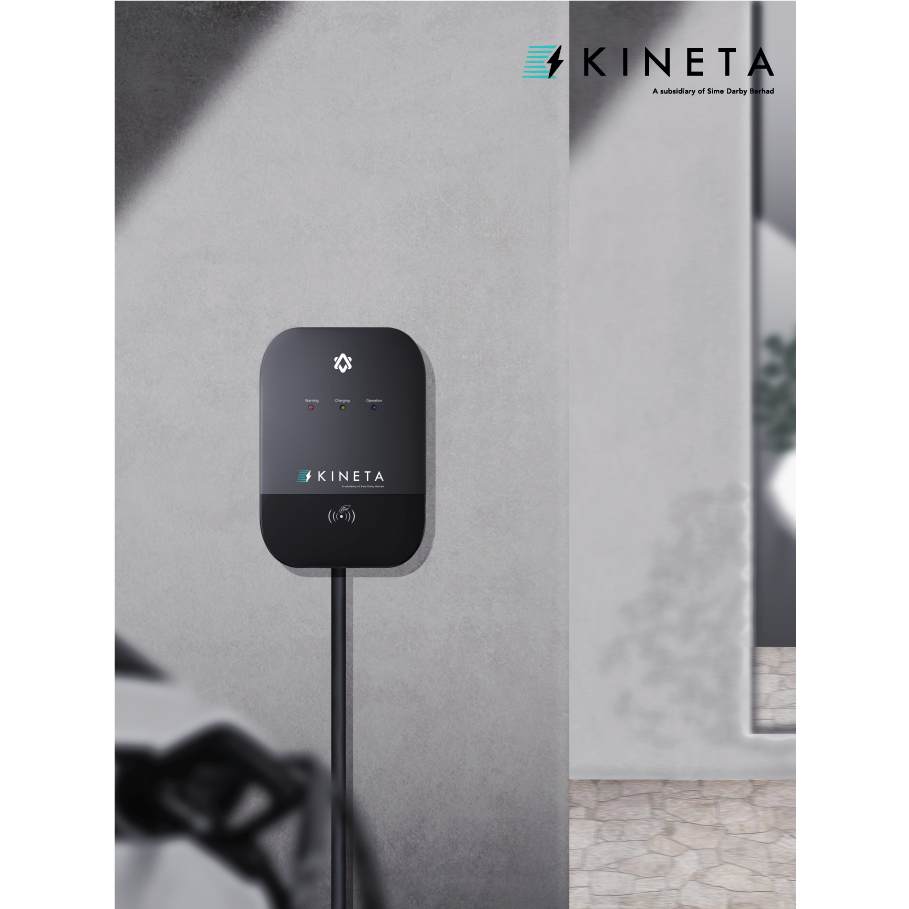 Zhida Guardian - 7.4kW EV Charger. Powered by KINETA | Shopee Malaysia