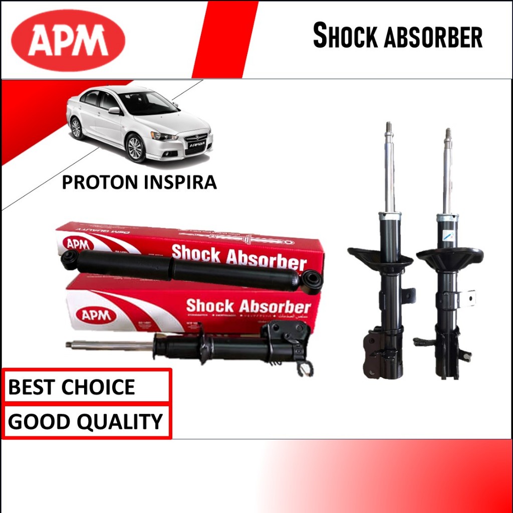 SET (ORIGINAL) APM ABSORBER DEPAN/FRONT ABSORBER / REAR ABSORBER PROTON ...