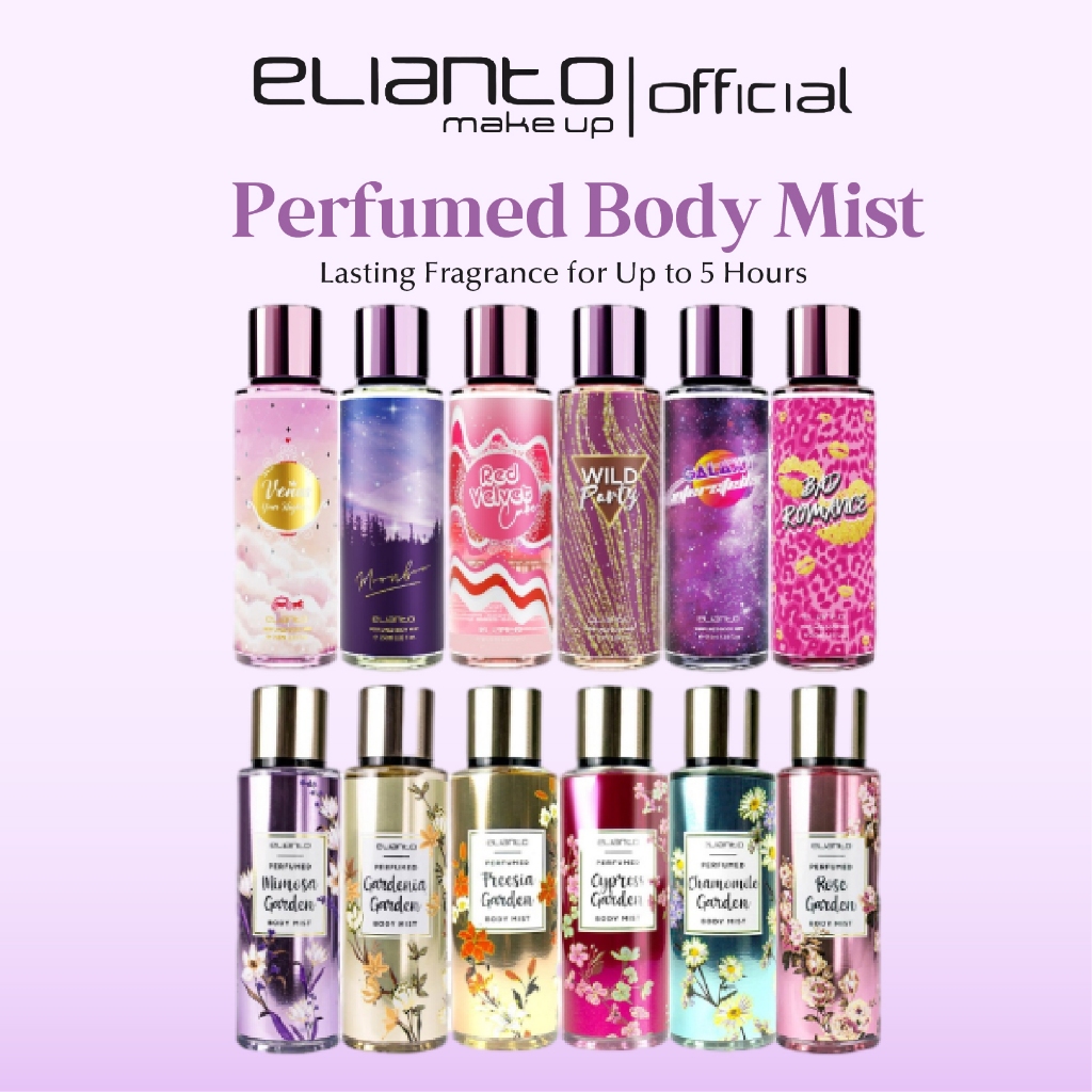 Elianto Perfumed Garden Body Mist Fragrance Perfume (250ML) Body Spray ...
