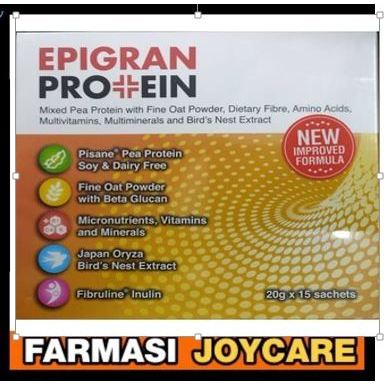 New Improved Formula Epigran Protein 20g x 15 Sachets (Exp : December ...