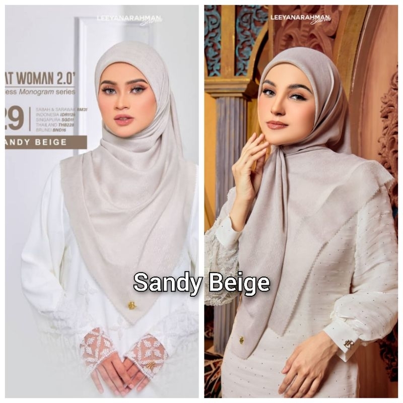 LEEYANARAHMAN RAYA DELIGHT READY STOCK l MONO PLAIN l ARABESQUE l ...