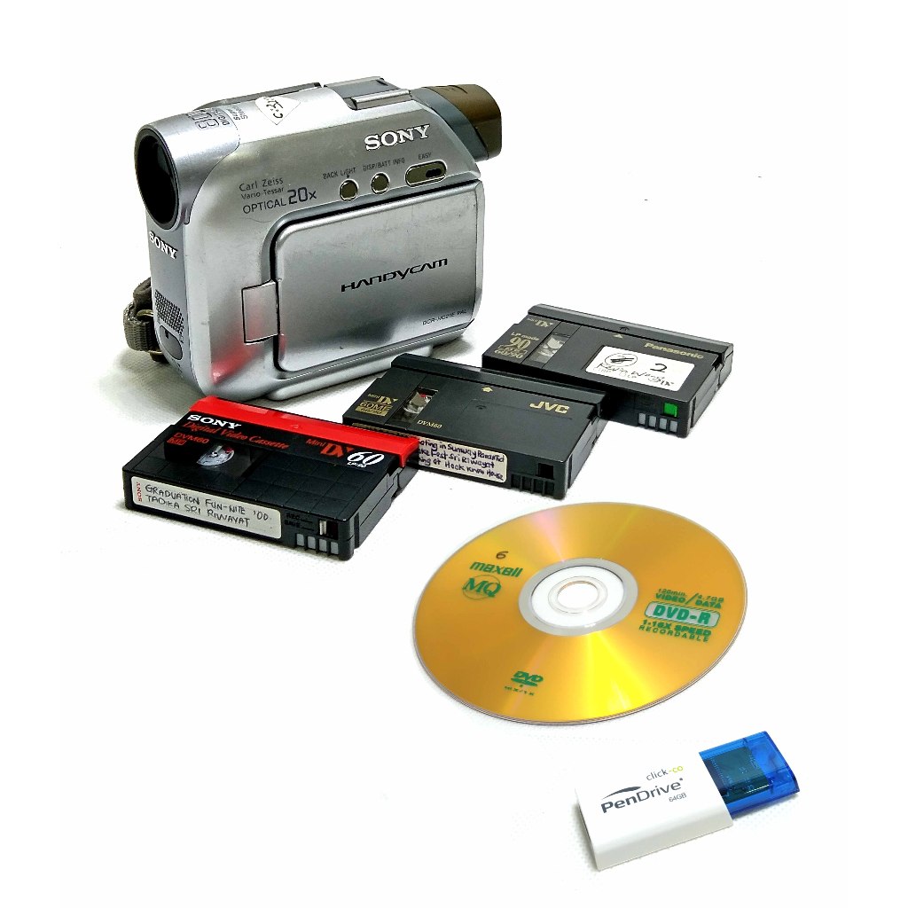 Penukaran Pita video Tape Mini DV kepada Digital USB pendrive Cakera ...