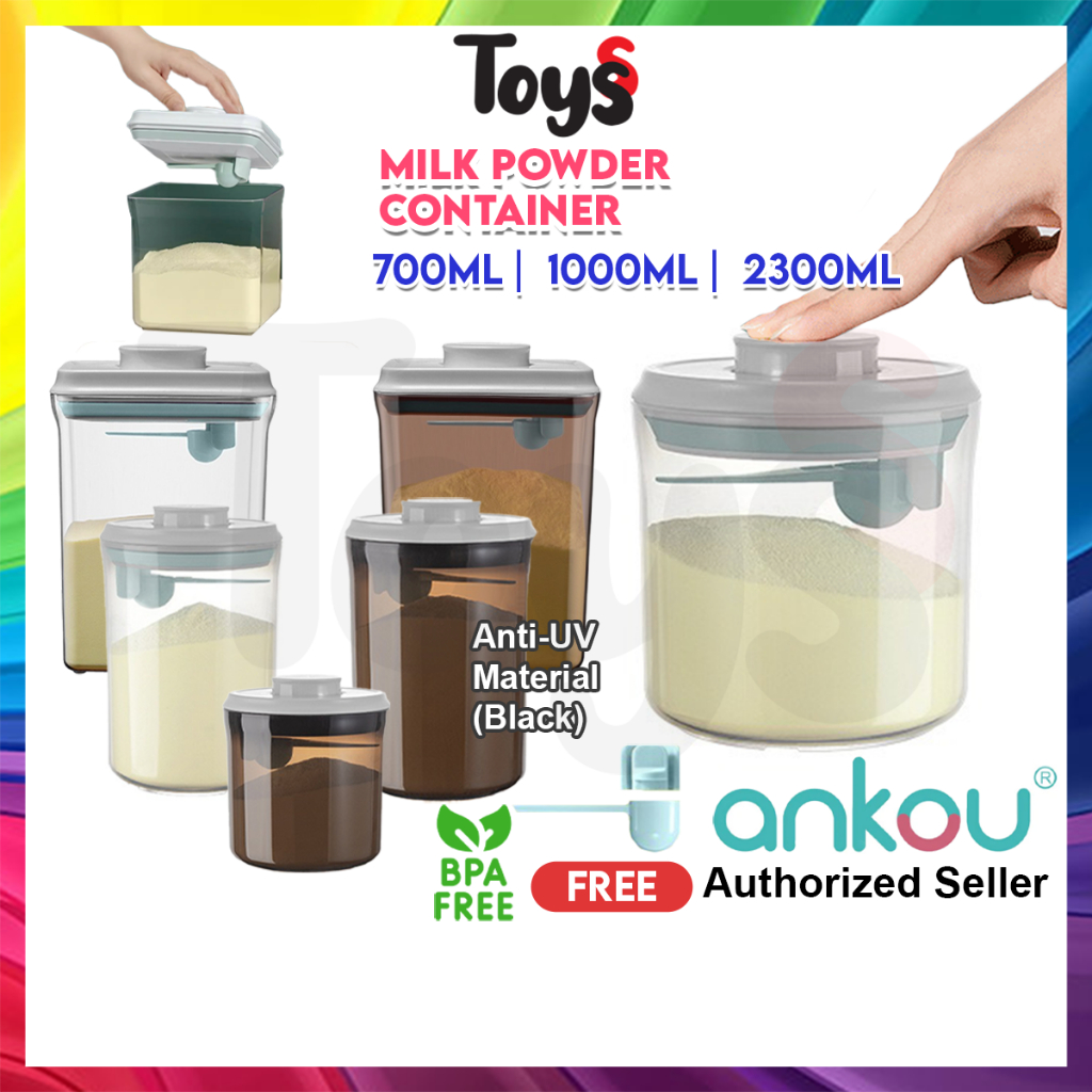 Toyss Ankou Milk Powder Container Travel Bekas Susu Baby Kedap Udara ...