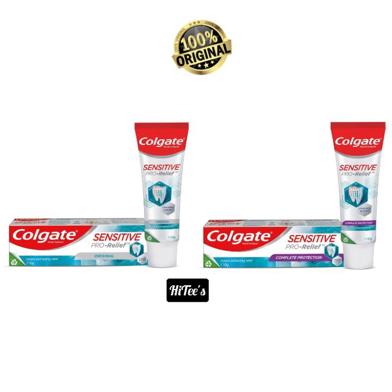 Colgate Toothpaste Sensitive Pro-Relief (110g) Original | Complete Protection Ubat Gigi Dewasa ...