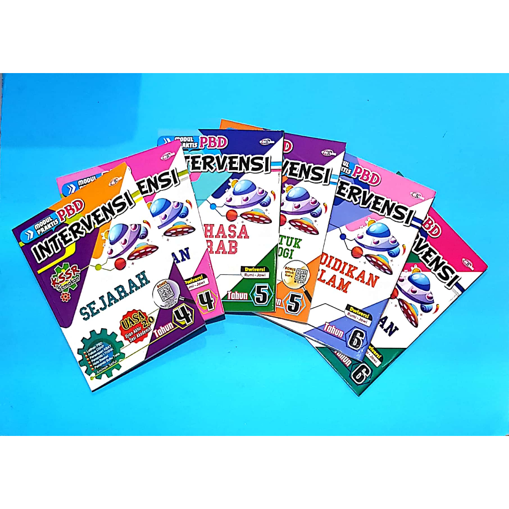 [ Cemerlang ] Modul Praktis PBD Intervensi KSSR Tahun 4 , 5 & 6 2024 Buku Latihan | Shopee Malaysia