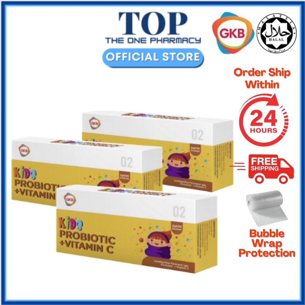 [1 BOX] GKB Kids Probiotic + Vitamin C 30s (For Your Child’s Immunity ...