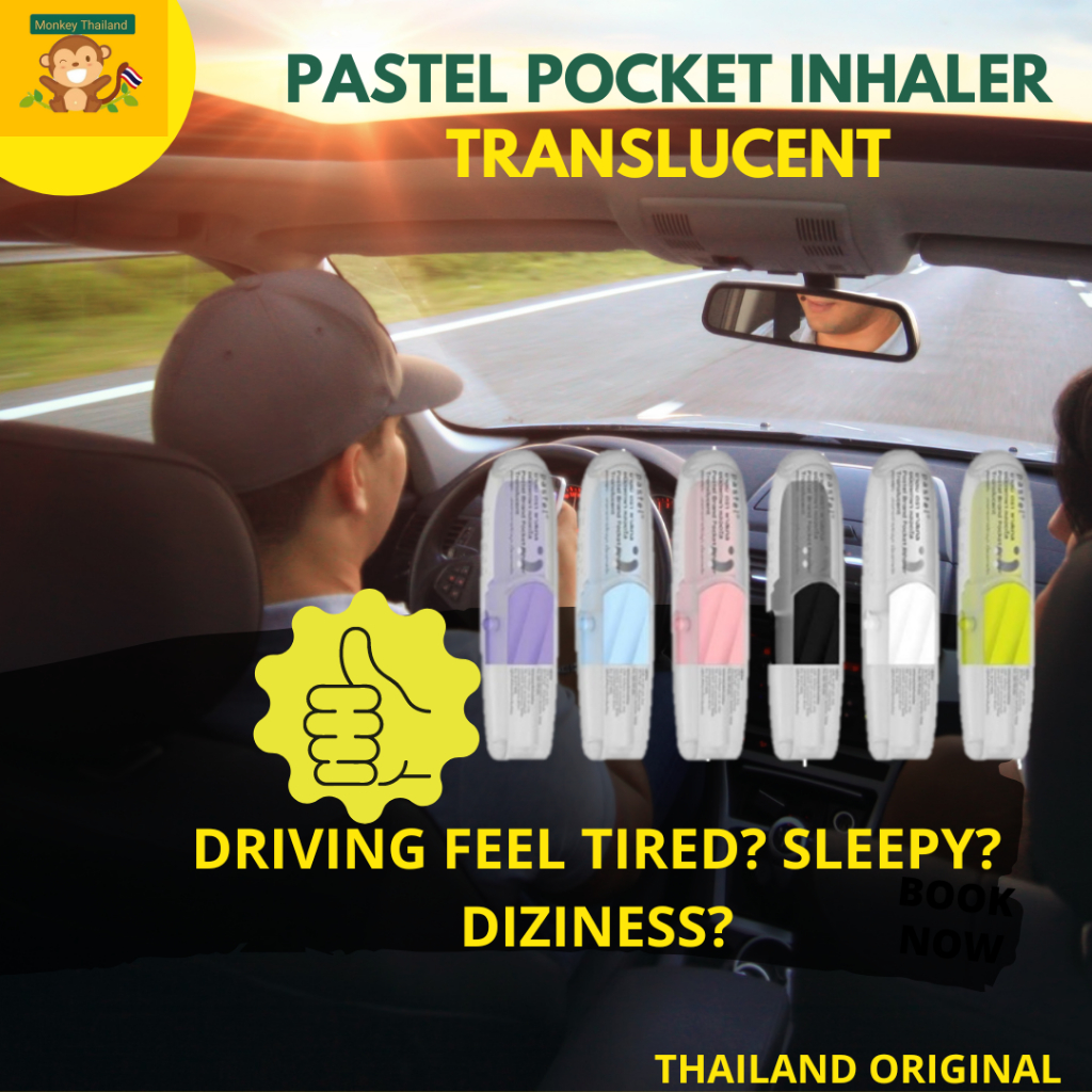 [New Stock] Pastel Pocket Inhaler Translucent Original Thailand 1 pcs ...