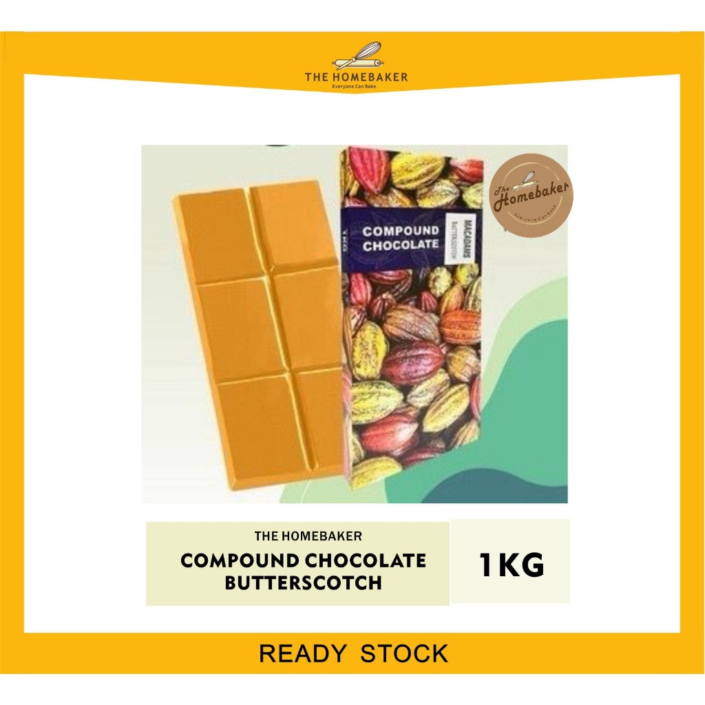 MACADAMS Butterscotch Compound Chocolate / Baking Chocolate / Coklat ...