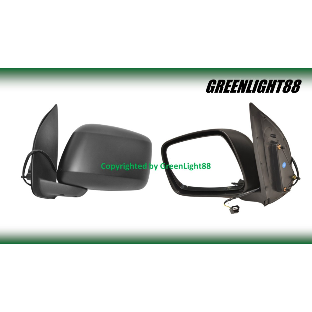 NISSAN NAVARA 2006 SIDE MIRROR (BLACK)(AUTO)(TYC) | Shopee Malaysia