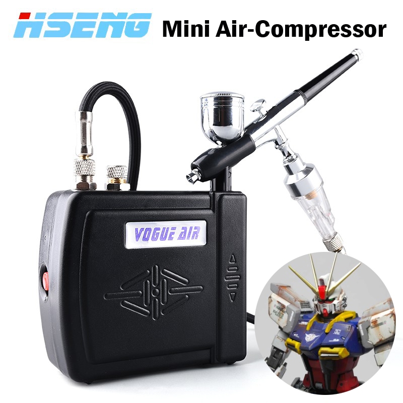 HSENG HS08AC-SF Mini Air Compressor Set (Black) | Shopee Malaysia