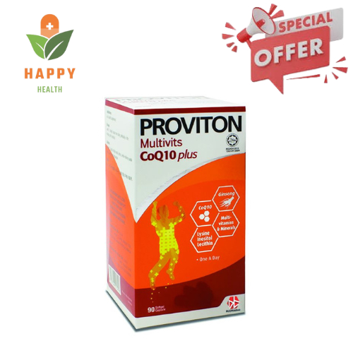 PROVITON COQ10 PLUS MULTIVITAMIN 30'S / 90'S | Shopee Malaysia
