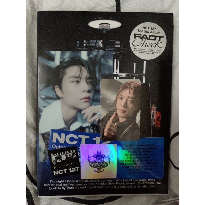 ( UNSEALED) NCT 127 fact check album photo book ver full set | Shopee ...