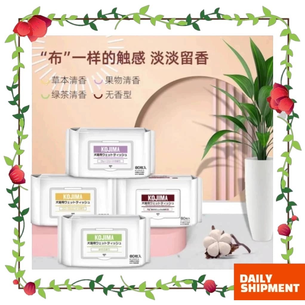 Kojima Japan Wet Tissue Deodorizing Cleaning Pet Wipes Hygienic Eye ...